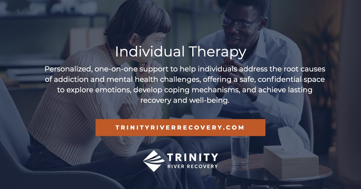 Trinity River Recovery | Individual Therapy